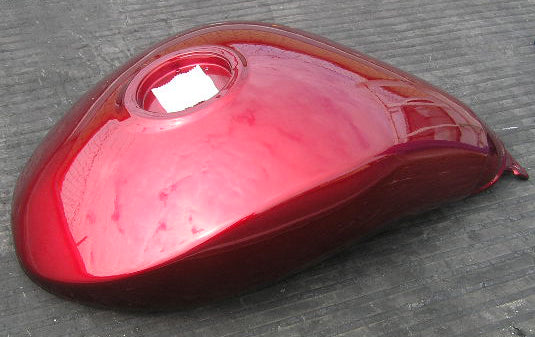 Hyosung Fuel Tank Cherry Red GV650 – Hyosung Parts NZ