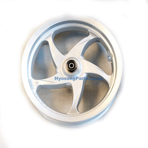 Hyosung Front Wheel Rim Silver Hyosung SF50 – Hyosung Parts NZ